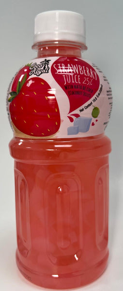 Coco Royal Juice Strawberry 24/320 ML – New Age
